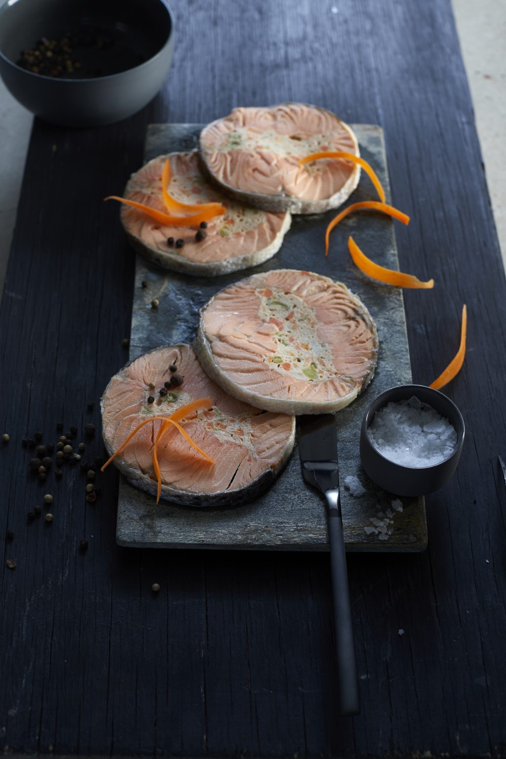 Darnes de saumon farci, traiteur de la mer | Les Entrées de la Mer