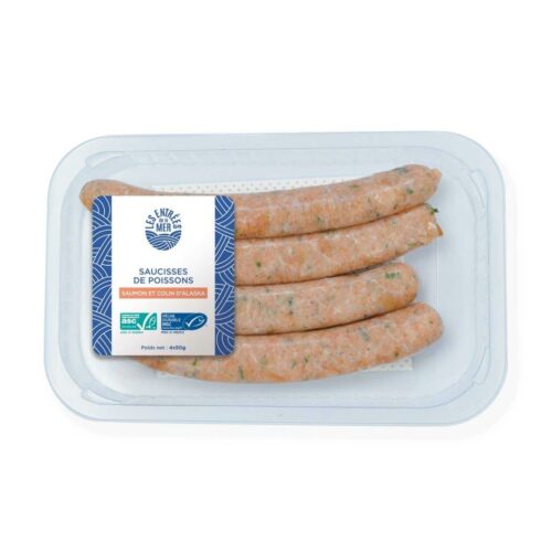 Fish Sausages 4 x 50g | Les Entrées de la Mer